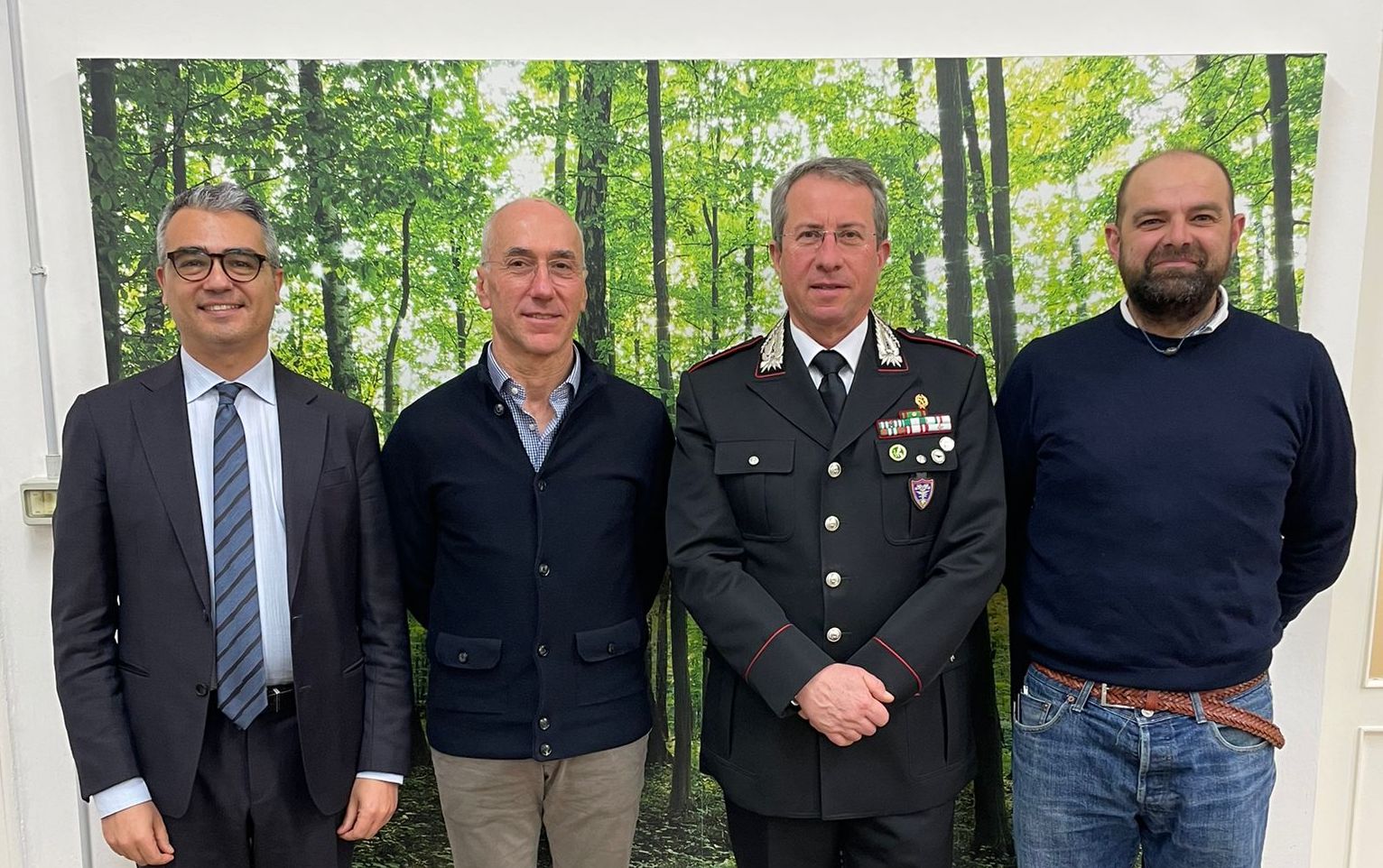 Incontro con il Colonnello Fedele, Comandante dei Forestali di Parma e ...