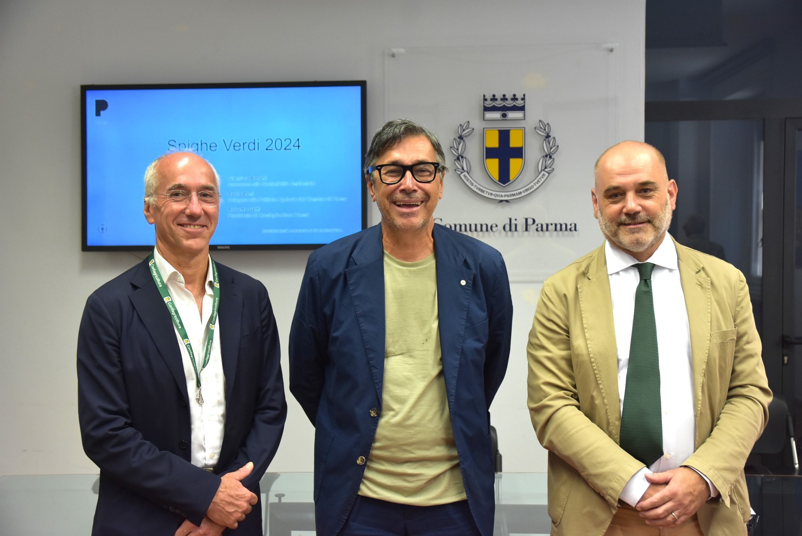 Spiga verde 2024 al Comune di Parma - Confagricoltura Parma